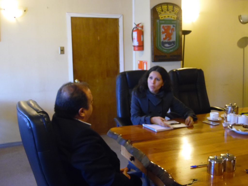 Gobernadora María José Gatica visitó municipio y conversó con autoridad ...