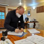 Alcalde Rodrigo Valdivia firma convenio con la Corporación Judicial e ...