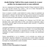 Alcalde Rodrigo Valdivia Orias acepta renuncia de ex asesor jurídico ...